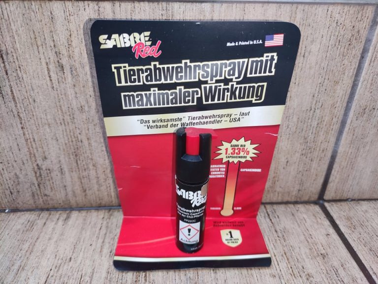 Gáz és paprika spray